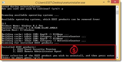 Kb2289 How Can I Manually Uninstall My Eset Product Using The Eset