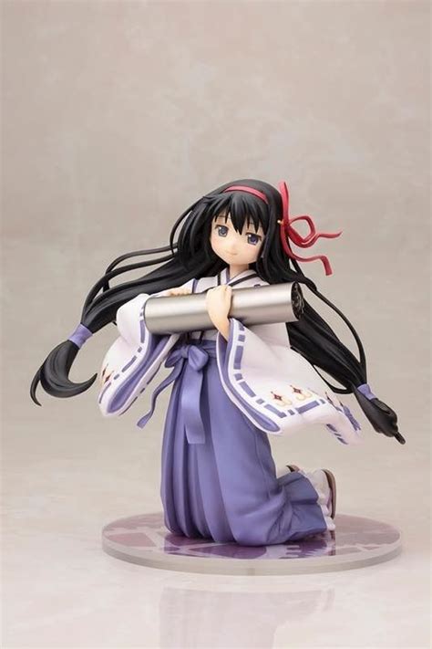 Homura Akemi Miko Uniform 18 Pvc Figure Puella Magi Madoka Magica