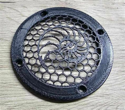 Stl File 5 8 Grill Speaker Micro Precision 🔉・3d Printing Design To