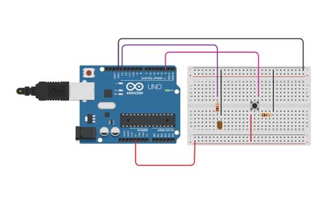 Circuit Design Exp1 Part2 Hardware Interrupts Tinkercad