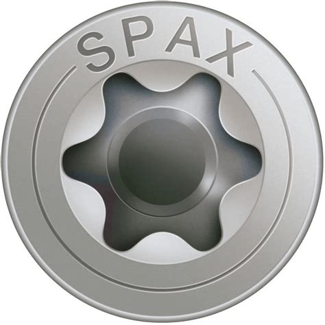 Spax Stainless Steel Screw Flat Countersunk Head Full Thread 35mm