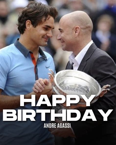 Swiss Happy Birthday To The Legend Andre Agassi 🎉🏆 Hope Your Day Is
