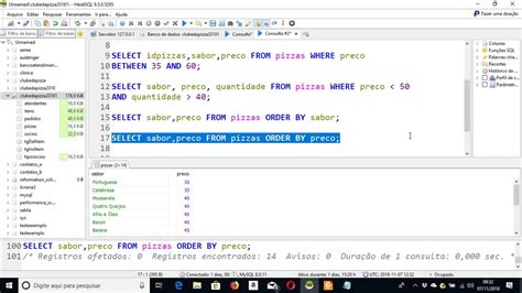 mysql detalhamento do comando select youtube