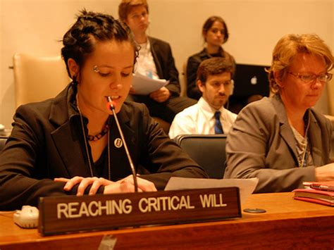 Ray Acheson Nuclear Age Peace Foundation