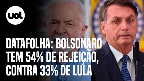 Datafolha 54 Dizem Não Votar Em Bolsonaro De Jeito Nenhum 33