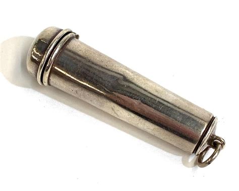 Sterling Silver Cheroot Holder By William Vale And Sons Smoking Accessories Cigarcigarette