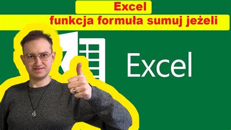 Excel Funkcja Formuła Suma Jeżeli Youtube
