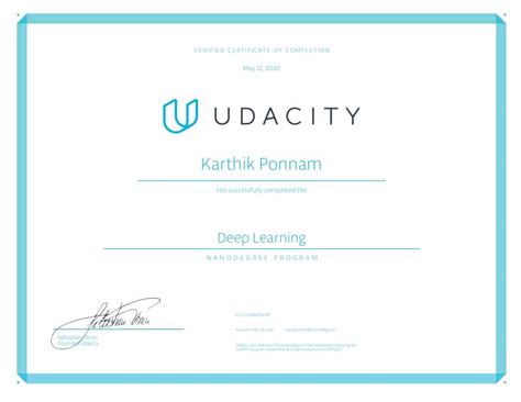 Karthik Ponnam On Linkedin Udacity Nanodegree Deeplearning Python Neuralnetworks