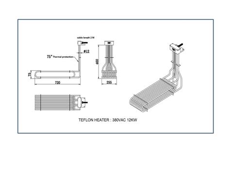 Teflon Heating Element