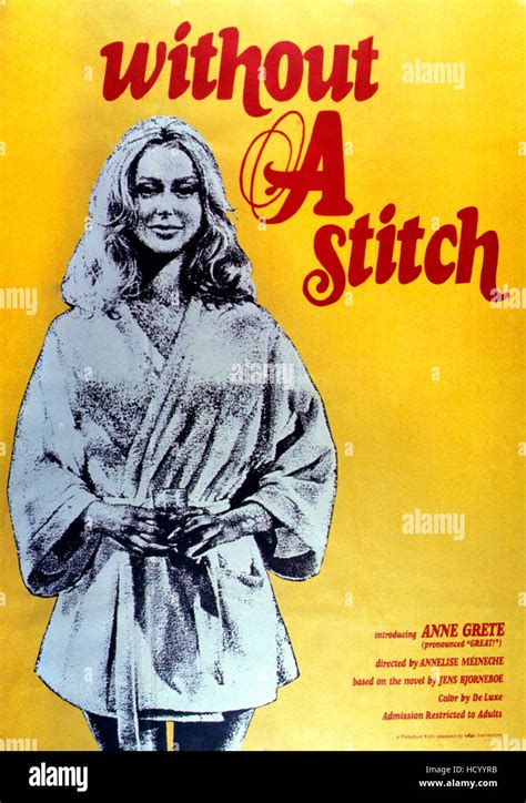 Without A Stitch Aka Uden En Traevl Us Poster Anne Grete Nissen