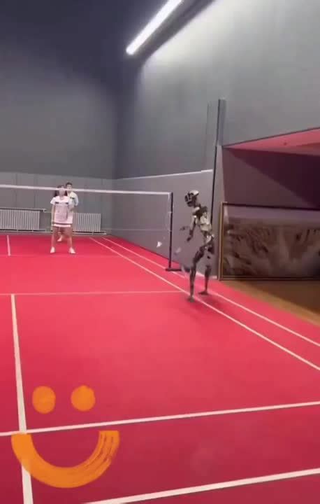 Badminton Robots China Philip Chen