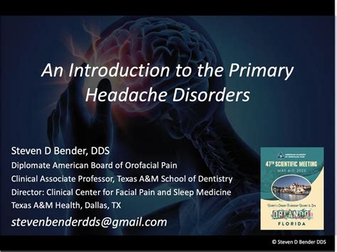 Aaop Steven Bender Dds