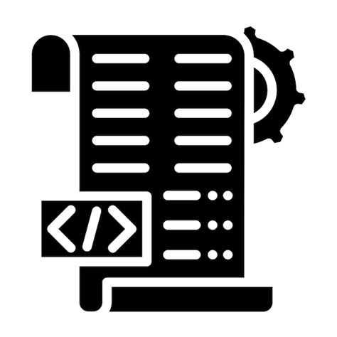 Premium Vector Vector Design Scripting Tool Icon Style