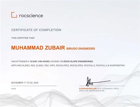 Geotechnicalengineering Rockslopeengineering Rocscience Barrickgold Zubair Inayat