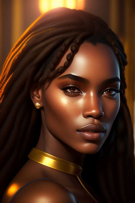 Lexica A Photorealistic Hyperrealistic Bright Brown Eyes African