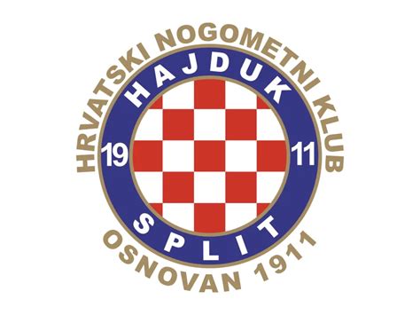 Hajduk Split Logo Vector Download Logowik