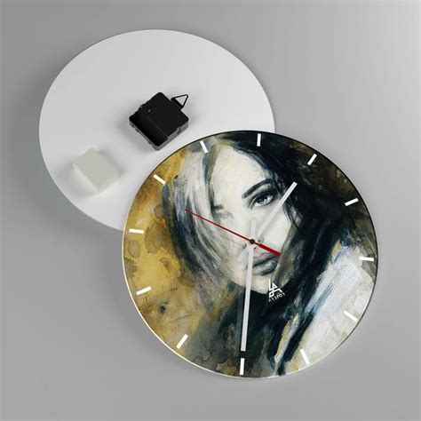 Horloge Murale Arttor Plutôt Innocente Ou Sensuelle Cadran à