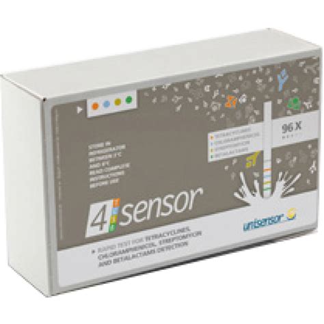 Експрес тест 4 Sensor на 4 групи антибіотиків в молоці