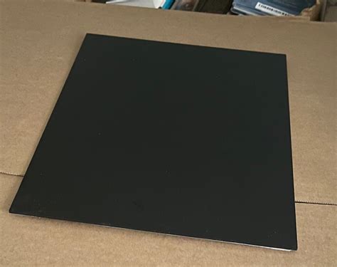 Black Acrylic Plexiglass Reflective Sheet 12 X 18 X 18 Etsy