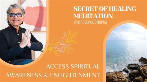 New Guided Meditation With Deepak Chopra Access Spiritual Awareness