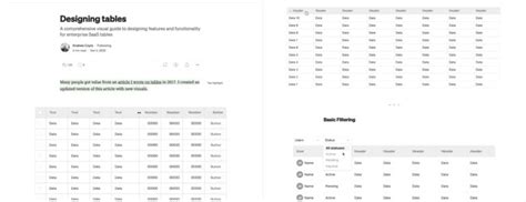 Enterprise Ux Essential Resources To Design Complex Data Tables By