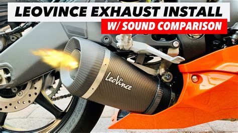 Yamaha R6 Leovince Factory Exhaust Install And Sound Test Ais Sensor