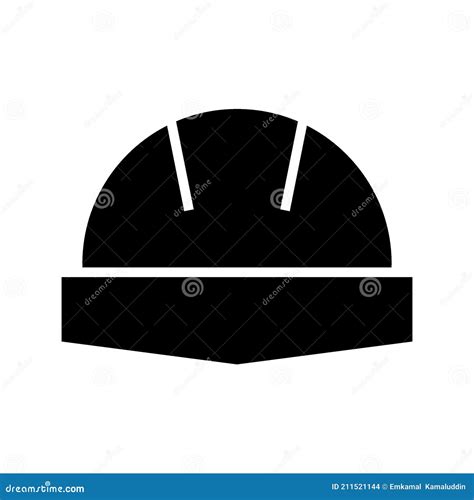 劳工图标或徽标孤立符号符号矢量图 向量例证 插画 包括有 安全帽 盖帽 盔甲 积累 线性 工程师 211521144