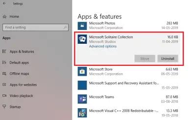 How To Uninstall Microsoft Solitaire Collection In Windows 11