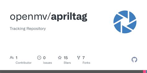 Github Openmv Apriltag Tracking Repository