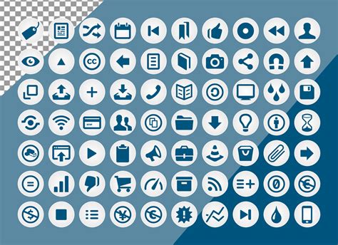 852 Classic Web Communication Icons Pack Codester