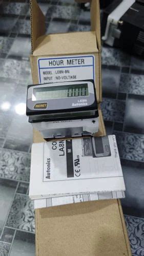 Autonics Hour Meter Le8n Bn At ₹ 2197 Piece Hour Meter Reading In Gurgaon Id 2853845740773
