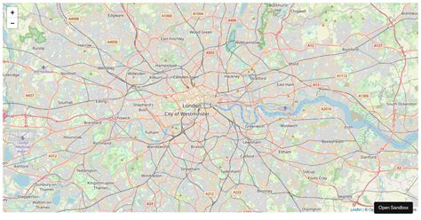 React Leaflet Codesandbox