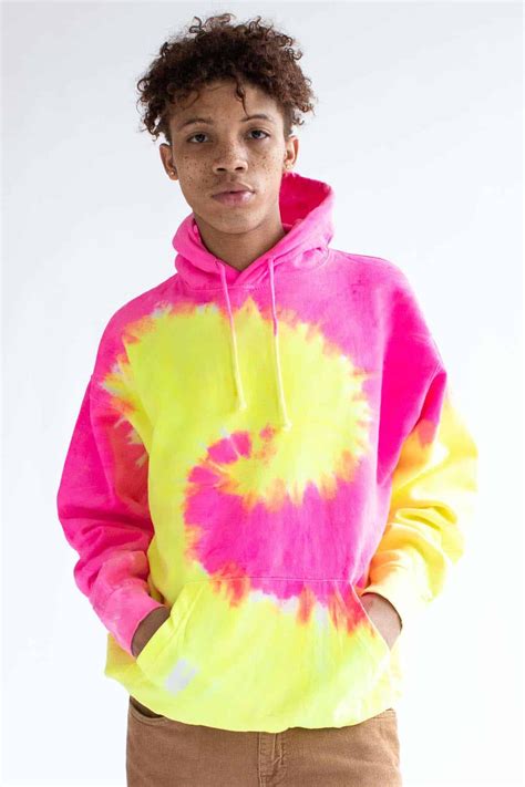 Camouflage Swirl Tie Dye Hoodie