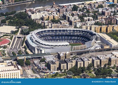 Yankee Stadium From Above Editorial Stock Image Image Of Effect
