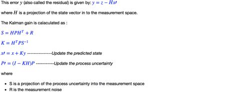 Sensor Fusion Algorithms For Autonomous Driving Part The Kalman Filter And Extended Kalman