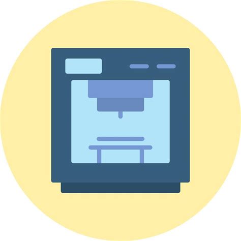 3d Printer Vector Icon 16404744 Vector Art At Vecteezy