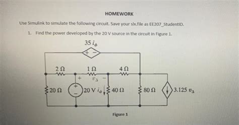 solved homework use simulink to simulate the following