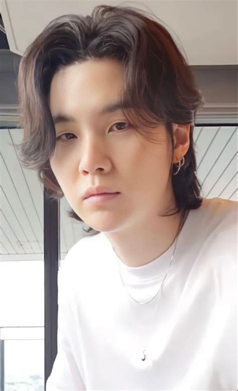 Pin Oleh Natthita Rattanarak Di SUGA AGUST D YOONKI Gambar Wajah