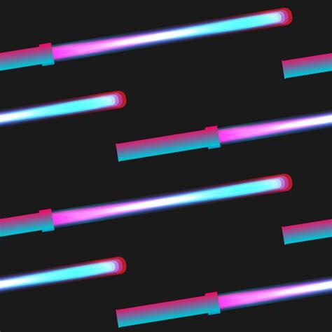 Premium Vector Pattern Neon Laser