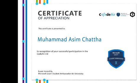 muhammad asim chattha on linkedin skills codeair2 programming