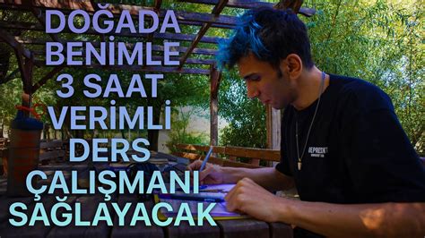 3 Saat Boyunca Ders Çalışmanı Sağlayacak Study With Me At Forest