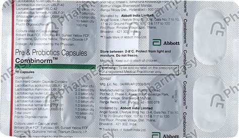 Buy Combinorm Strip Of 10 Capsules Online At Flat 15 Off Pharmeasy