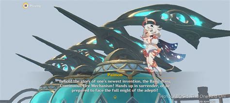 Paimon Doing Navias Ult Genshin Impact Hoyolab