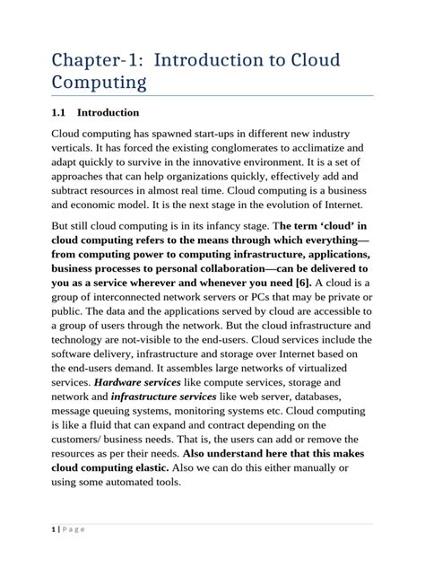 Chap 1 Cloud 1 Pdf Cloud Computing Grid Computing