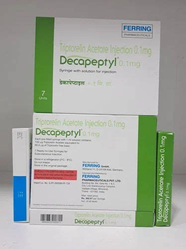 Decapeptyl 0 1mg Triptorelin Acetate Injection 0 1mg Dosage Form