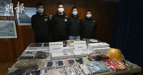 兩賊扮搭棚工爬棚架爆竊唐樓 遭警埋伏「斷正」被捕 1211 20210101 港聞 即時新聞 明報新聞網