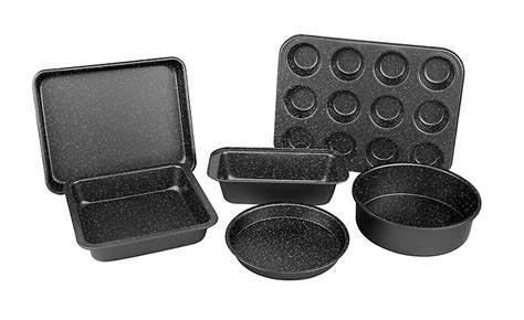 Durastone 6 Piece Non Stick Baking Tray Set Diy At Bandq