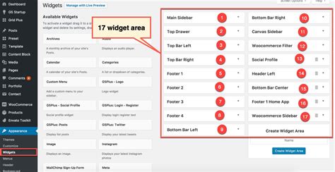 Sidebar Widgets
