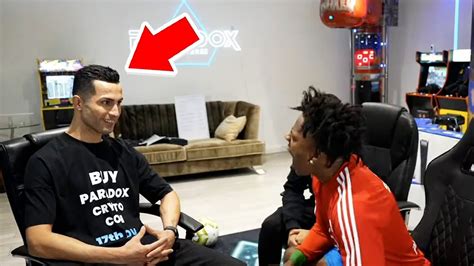 IShowSpeed Meets Ronaldo In Person YouTube