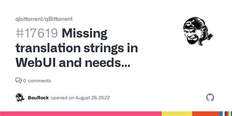 Missing Translation Strings In Webui And Needs Update For Translator